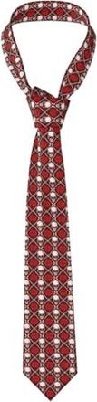 Generic Cravate DAffaires Cr&acirc;nes Abstraits Et Roses Rouges Noires R&eacute;glable Men Tie Formelle Cravates Homme Pour C&eacute;l&eacute;brations Accessoires Remise De Dipl&ocirc;me