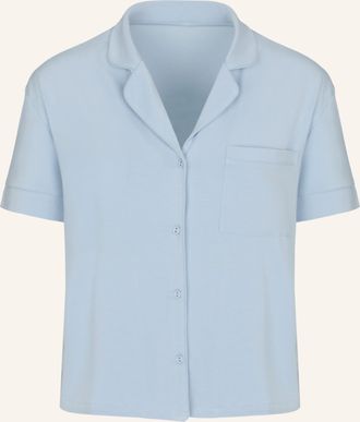 Hunkem&ouml;ller Hunkem&ouml;ller Schlafshirt Essential Jersey blau