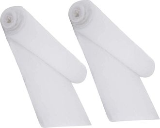 DOITOOL 2 Stück Künstliche Schneedecke Weiß Flauschig Wetterfest Zuschneidbar Winterliche Weihnachtsdekoration für Zuhause und Fotohintergrund