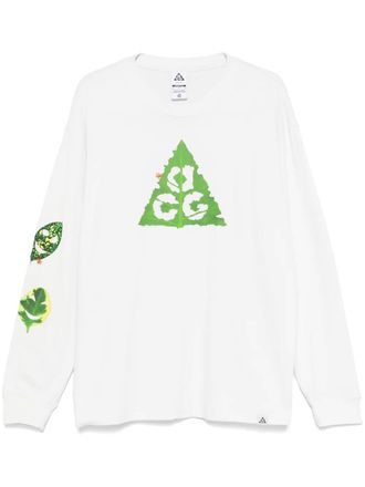 Nike ACG Langarmshirt - Wei&szlig;