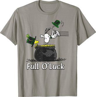 Peanuts Snoopy und Woodstock Full O Luck T-Shirt T-Shirt