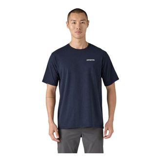 Patagonia Homme, Sport, Bleu, Taille: XL P-6 Logo Responsibili-Tee