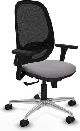 Piqueras y Crespo B&uuml;rostuhl mit R&uuml;ckenlehne aus zylindrischem Netzgewebe mit 3D-Armen, h&ouml;henverstellbare Lendenwirbelst&uuml;tze, ausgestattet mit 3 Positionen und Schneides