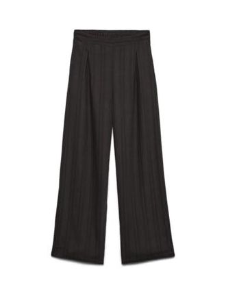 Vero Moda Vero Moda Straight Pant Vmirine Hw Pantalon Droit WVN, Gâteau au Chocolat, XS Femmes