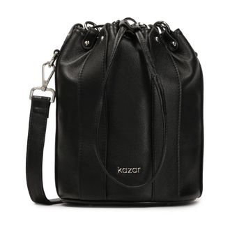 Kazar Femme, Sacs, Noir, Taille: ONE Size Sac en cuir noir sac &agrave; main