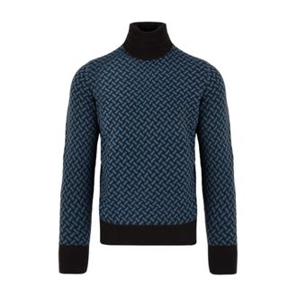 Drumohr Herrenpullover - - Knitwear - Herren - Blau - XL