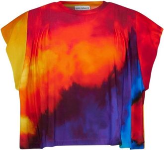 Paco Rabanne Femme, Tops, Multicolore, Taille: 38 FR T-shirt imprim&eacute;