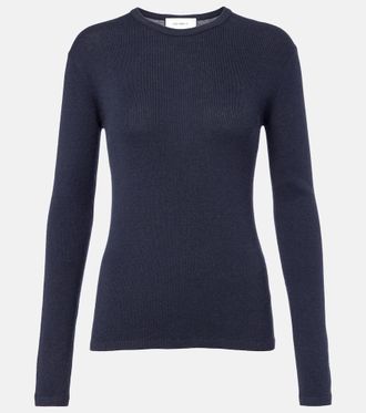 Lisa Yang Pullover Vivian aus Baumwolle und Kaschmir