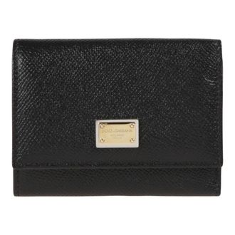 Dolce & Gabbana Dauphine Franz&ouml;sische Klappbrieftasche - - Accessories - Damen - Schwarzk - ONE SIZE