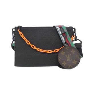 Louis Vuitton Pre-owned Trio Pouch Monogram Taurillon Schultertasche - - Pre-owned - Damen - Braun - ONE SIZE