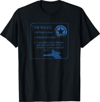 MARVEL The Falcon and The Winter Soldier Bucky Barnes Rules T-Shirt