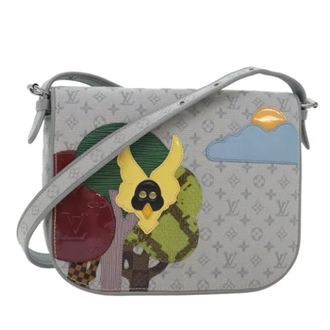 Louis Vuitton Sac bandouli&egrave;re Monogram Mini Canvas Pre-owned - Femme - Pre-owned - Gris - Taille: ONE Size