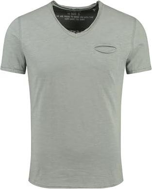 Key Largo T-Shirt Soda New col en V pour Homme., Faded Moss (1541), L