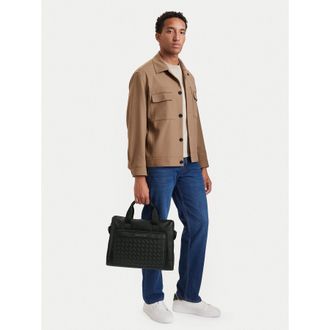 Tommy Hilfiger Laptoptasche Tommy Hilfiger Th Modern Monogram Computer Bag AM0AM14729 Schwarz
