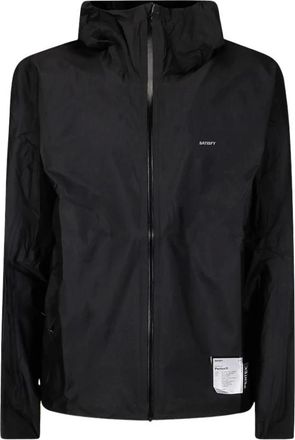 SATISFY Satisfy, Homme, Sport, Noir, Taille: L Pertex 3L Fly Rain Jacket