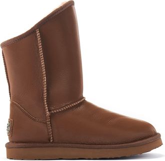 Australia Luxe Gem&uuml;tliche kurze Whisky-farbene Satin-Ankle-Boots
