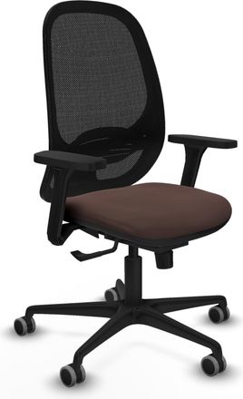 Piqueras y Crespo B&uuml;rostuhl mit 3D-Armlehnen, h&ouml;henverstellbare Lendenwirbelst&uuml;tze, mit 3-fach verstellbarer Lendenwirbelst&uuml;tze, mit 3 Positionen und Schneideschaum, Sc