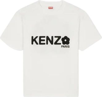 Kenzo Homme, Tops, Blanc, Taille: L Oversize Boke Flower 2.0 T-shirt
