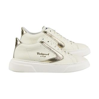 Valsport Wei&szlig;e Gold-Turnschuhe - - Shoes - Damen - Wei&szlig; - 37 EU