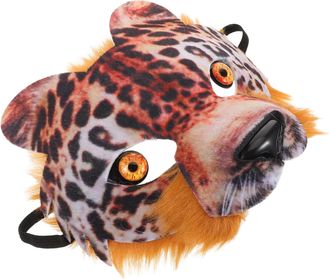 Soimiss Gepardenmaske Mit Realistischem Design Gesichtsmasken Mit Wildtieren Für Cosplay Kostümaske Für Halloween-Partys Tierpartymaske Für Junge Mädchen Und 