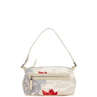 Ferragamo Pre-owned Cuir sacs-main - Femme - Pre-owned - Blanc - Taille: ONE Size
