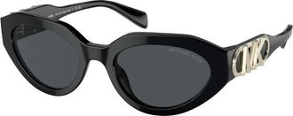 Michael Kors Femme, Accessoires, Noir, Taille: ONE Size Mk2192 Empire Oval Lunettes de soleil
