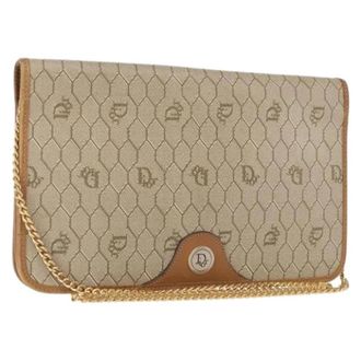 Dior Pre-owned Vintage Schultertasche - - Pre-owned - Damen - Beige - ONE SIZE