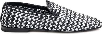 Dolce & Gabbana Homme, Chaussures, Noir, Taille: 41 EU Mocassins Tiss&eacute;s en Cuir