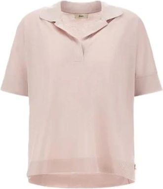 Herno Femme, Tops, Rose, Taille: 36 FR Polo Chemises