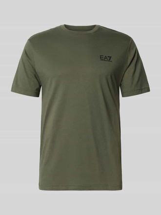 Emporio Armani T-Shirt mit Label-Print