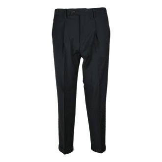 Les Hommes Homme, Pantalons, Noir, Taille: S Pantalone