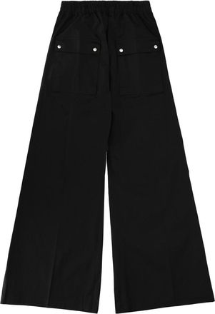 Rick Owens Cotton Trousers - Black