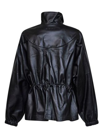 Givenchy Womens Leather Jacket Lamb Nappa Black Lambskin Bomber