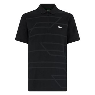 HUGO BOSS Philix Polo - - Tops - Herren - Schwarzk - M