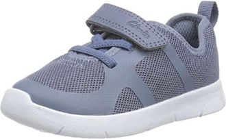 Clarks ATH Flux K, Basket Bébé garçon, Bleu Clair, 25.5 EU