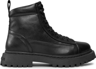 Tommy Jeans Schn&uuml;rschuhe Tommy Jeans Tjm Lace Up Boot EM0EM01363 Schwarz