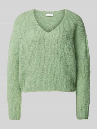 Rich & Royal Strickpullover mit V-Ausschnitt