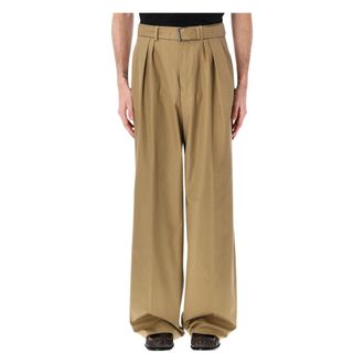 Dries Van Noten Weite Hosen - - Trousers - Herren - Braun - L