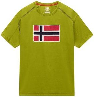 Napapijri T-shirt droit imprim&eacute; Reflect en coton
