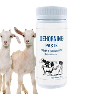 Generic P&acirc;te d&eacute;cornage douce - Solution d&eacute;cornage de ch&egrave;vre, cr&egrave;me d&eacute;cornage rapide | P&acirc;te d&eacute;cornage de vache en Gel d&eacute;cornage, fournitures doutils naturels, 