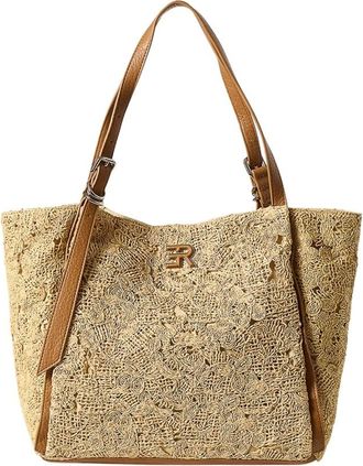 Ermanno Scervino Femme, Sacs, Beige, Taille: ONE Size Shopping en ecorafia stampa pizzo