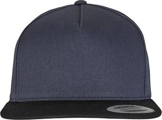 Flexfit Bonnet Unisexe, Bleu Marine/Noir, Taille Unique