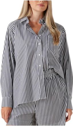 Notre-V Damen, Blusen & Hemden, Blau, XLGr&ouml;&szlig;e