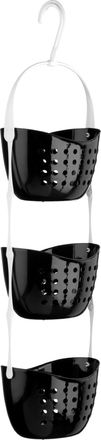 Premier Housewares 1601485 3-Tier Dusche Caddy, schwarz