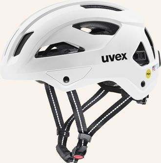 Uvex Fahrradhelm City Stride Mips Hiplok weiss