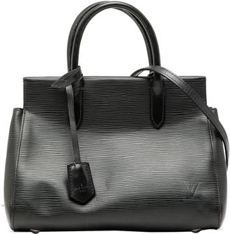 Louis Vuitton Hobo Bags - Epi Marly BB - Gr. unisize - in Schwarz - f&uuml;r Damen