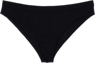 Jil Sander Femme, Maillots de bain, Noir, Taille: 36 FR Slip No Logo