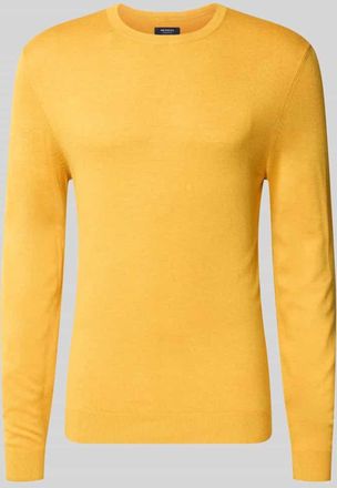 Mc Neal Strickpullover mit geripptem Rundhalsausschnitt