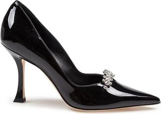 Jimmy Choo London Hohe Schuhe - Belinda Patent Leather Pumps Black - Gr. 36,5 (EU) - in Schwarz - f&uuml;r Damen