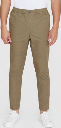 Knowledge Cotton Apparel Herren vegan Chino Hose Tim Tapered Burned Olive